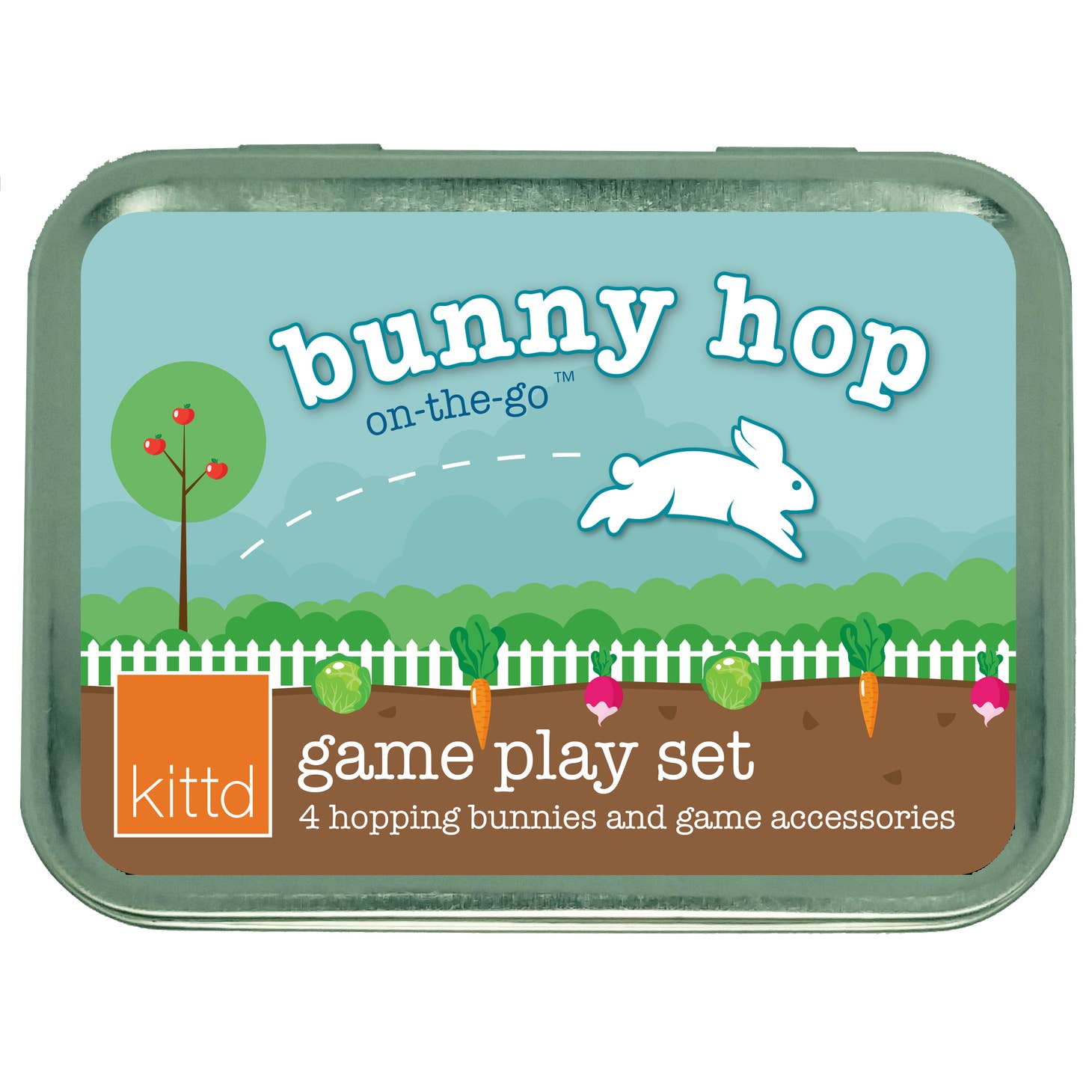 Bunny Hop On-The-Go Kids Travel Game by kittd – Pacifier Kids Boutique