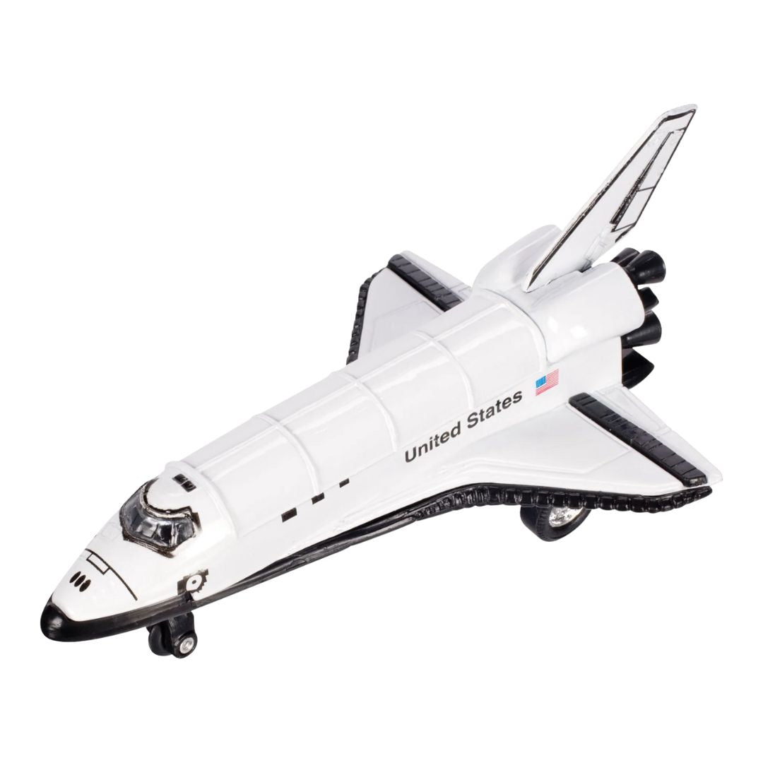 Diecast Pull Back Space Shuttle by Toysmith – Pacifier Kids Boutique