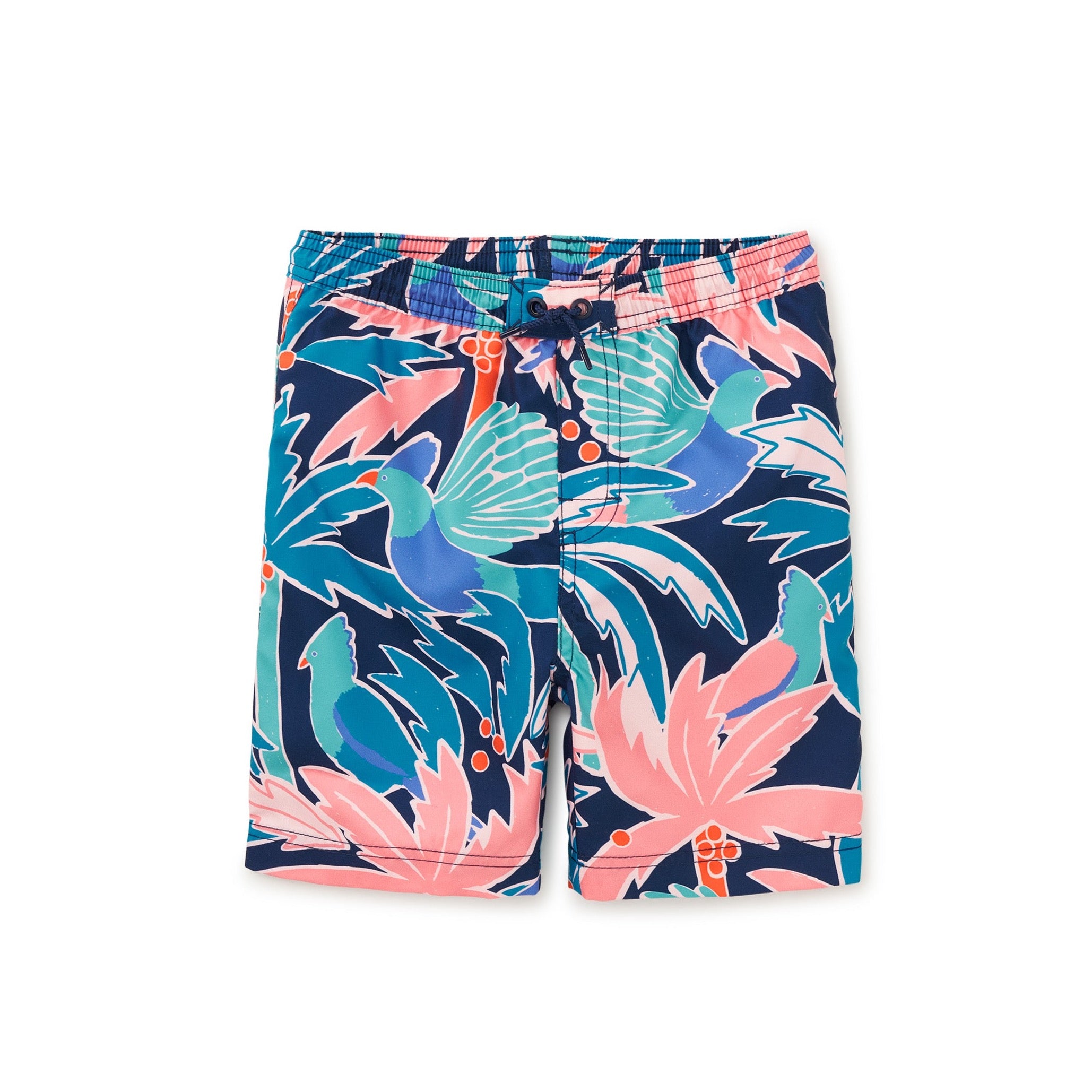 Full-Length Swim Trunks - Turaco Palm by Tea Collection FINAL SALE ...