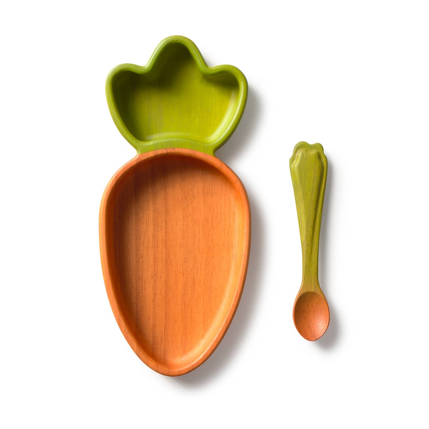Cathy the Carrot Plate & Spoon Set by Oli & Carol – Pacifier Kids Boutique