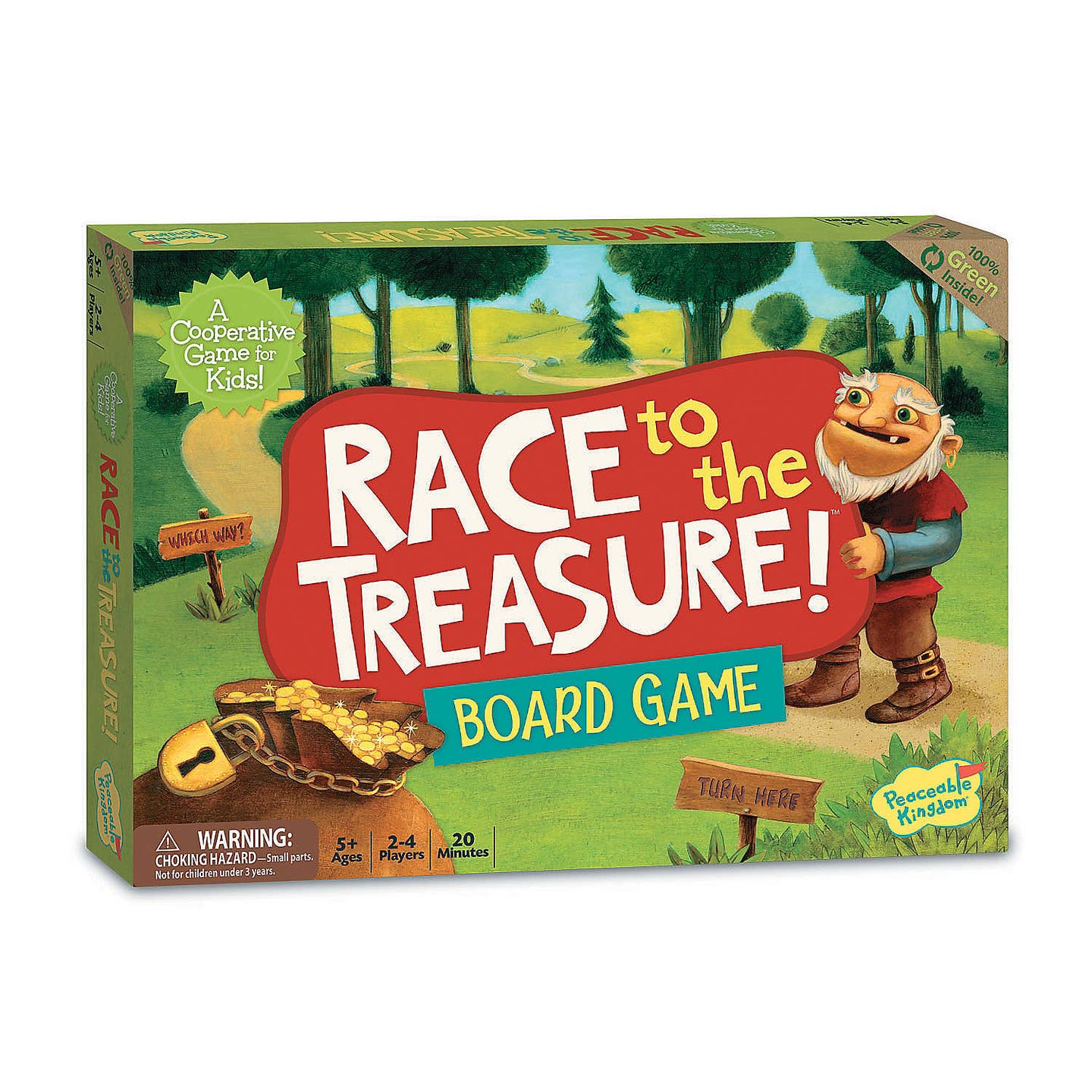 Race To The Treasure! Cooperative Game by Peaceable Kingdom – Pacifier ...