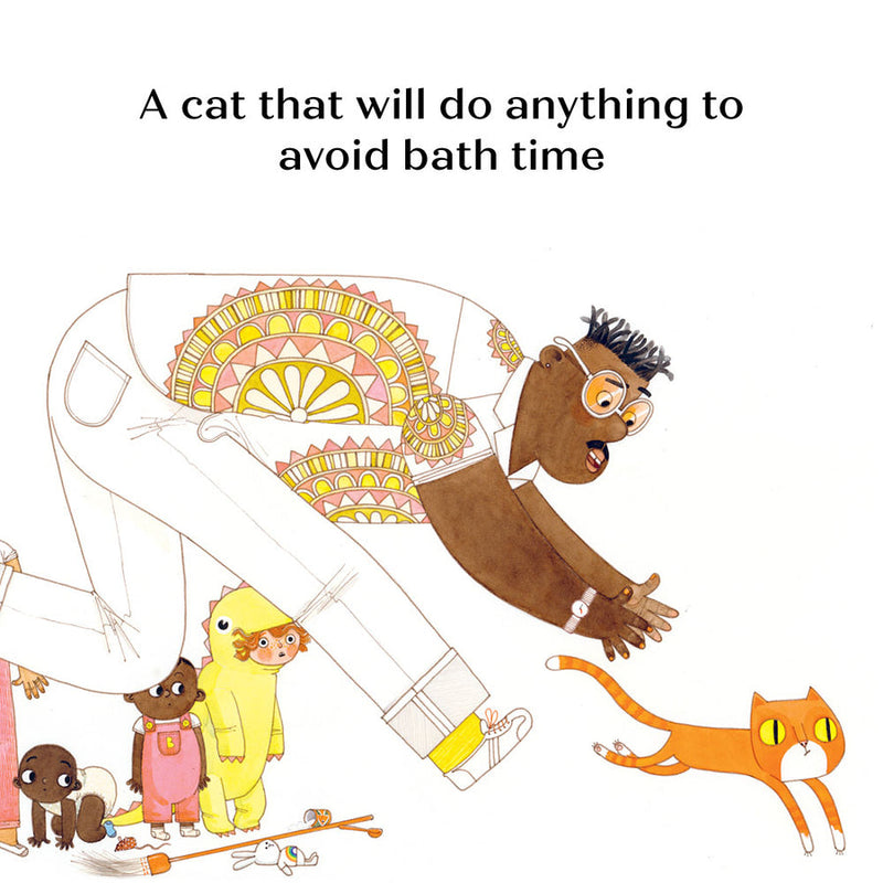 Bathe The Cat - Hardcover – Pacifier Kids Boutique