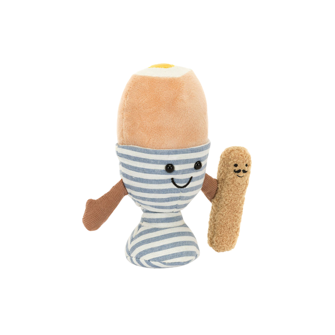Amuseables Eggetha Egg & Lance Soldier - 6.25 Inch by Jellycat ...