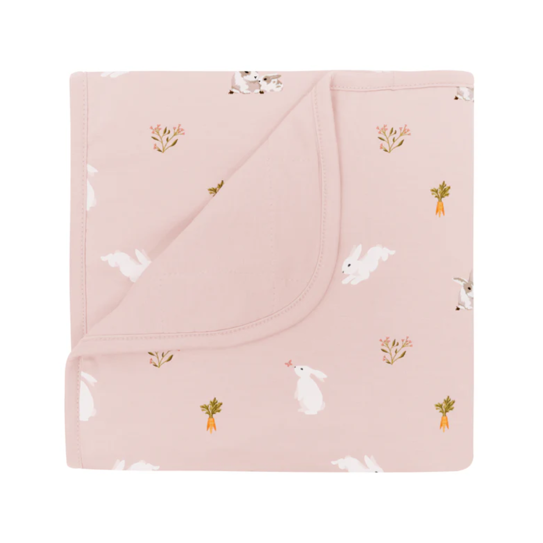 Baby Blanket - Blush Rabbit by Kyte Baby – Pacifier Kids Boutique