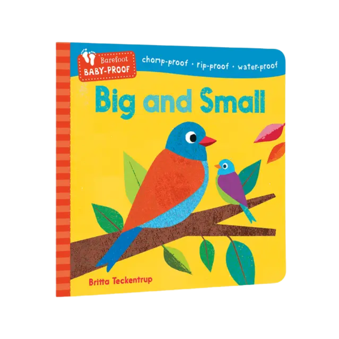 Big and Small Baby Proof Book by Barefoot Books – Pacifier Kids Boutique