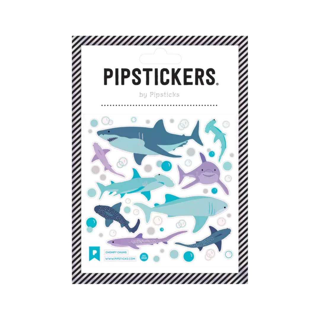 Chompy Chums Stickers by Pipsticks – Pacifier Kids Boutique