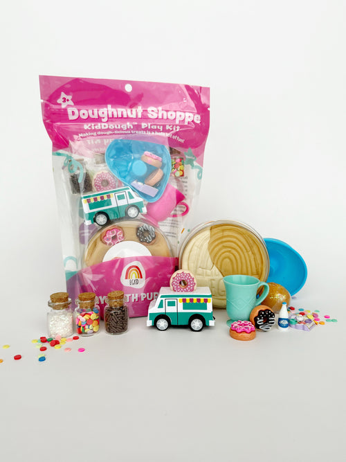 Doughnut Shoppe Play Dough Kit by Earth Grown KidDoughs – Pacifier Kids ...