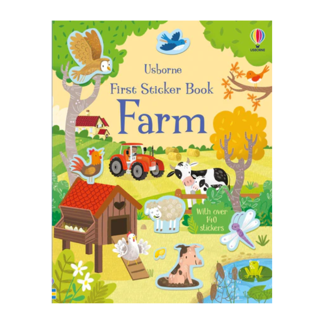 First Sticker Book - Farm – Pacifier Kids Boutique