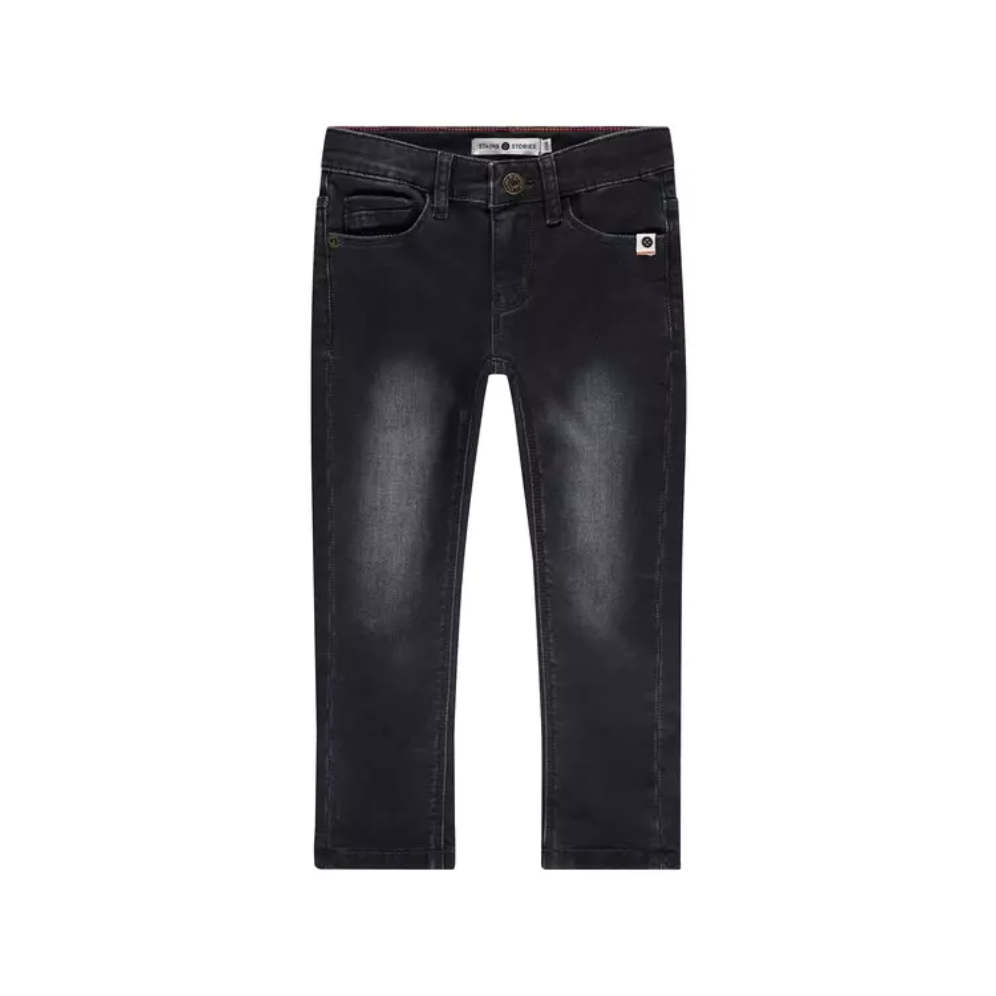 Girls 5 Pocket Jeans - Dark Grey Denim by Babyface - FINAL SALE ...