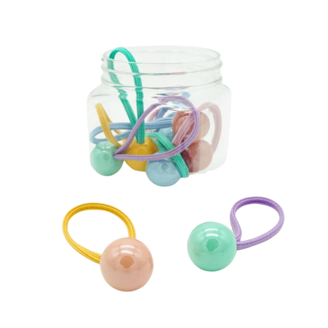 Hair Elastics 10 Piece Box Set - Gumdrop by Miki Miette – Pacifier Kids ...