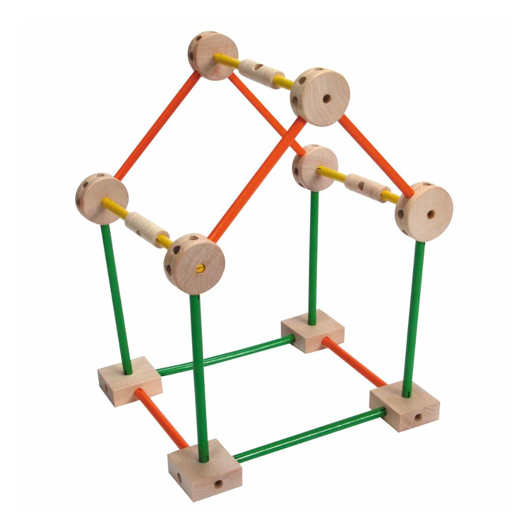 Makit Classic Wood Construction Toy by Schylling – Pacifier Kids Boutique
