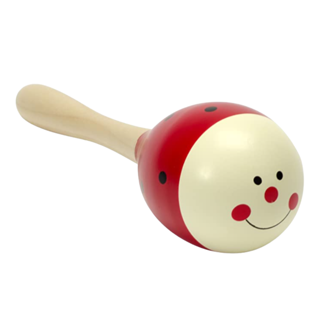 Wooden Maraca (1 Unit Assorted) by Schylling – Pacifier Kids Boutique
