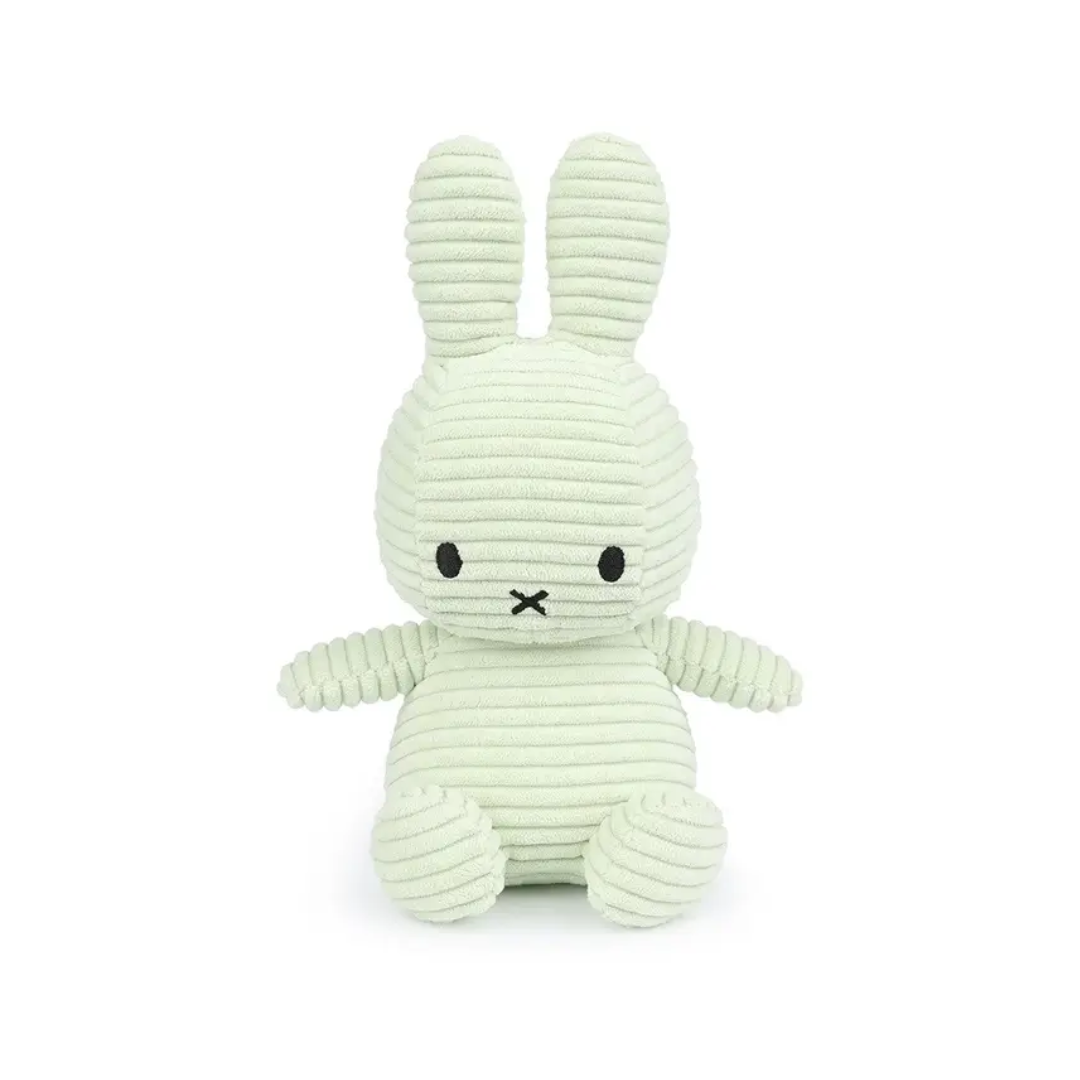 Miffy Sitting Corduroy 9" Plush Toy by Bon Ton Toys – Pacifier Kids ...