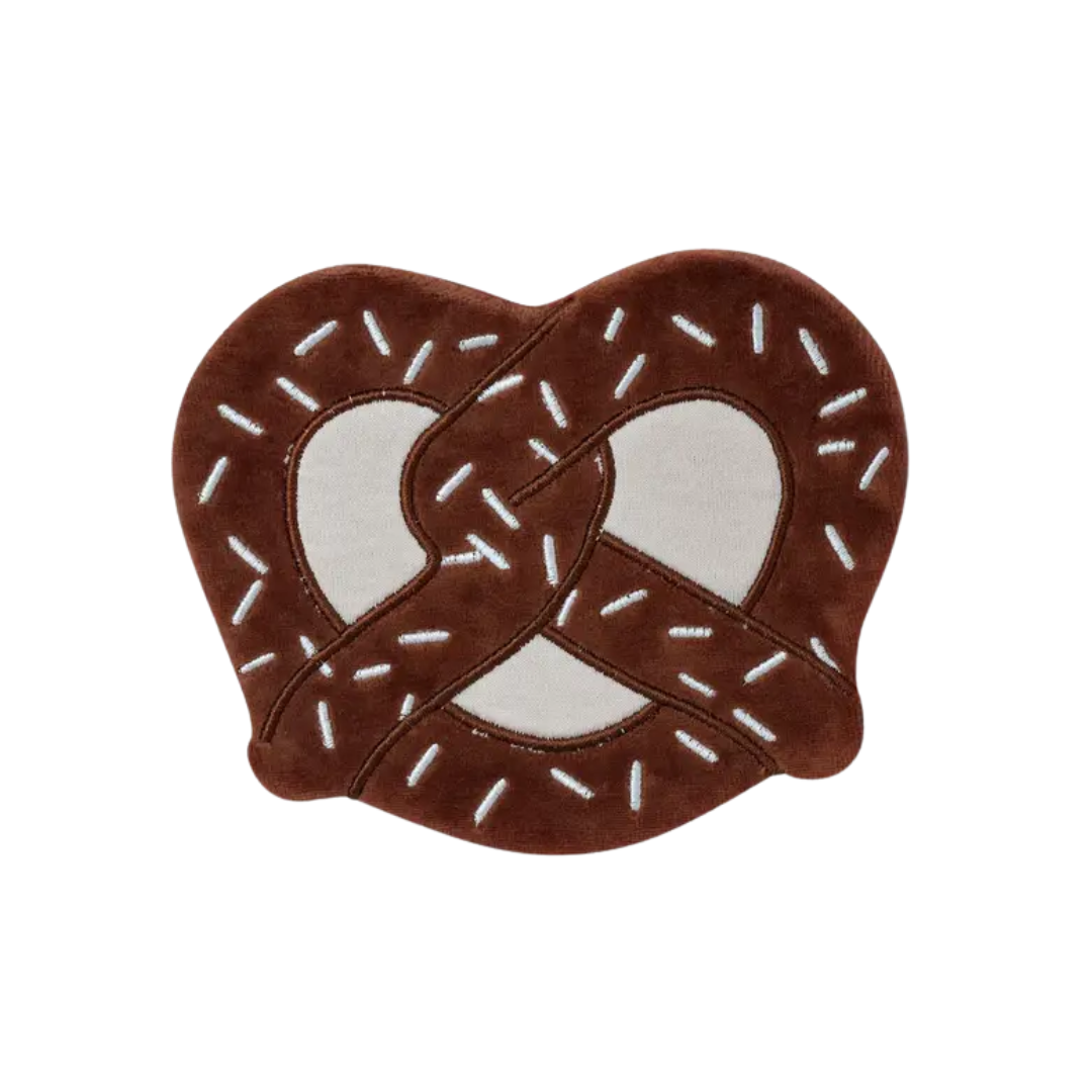 Mini Pretzel Crinkle Blankie by Apple Park – Pacifier Kids Boutique