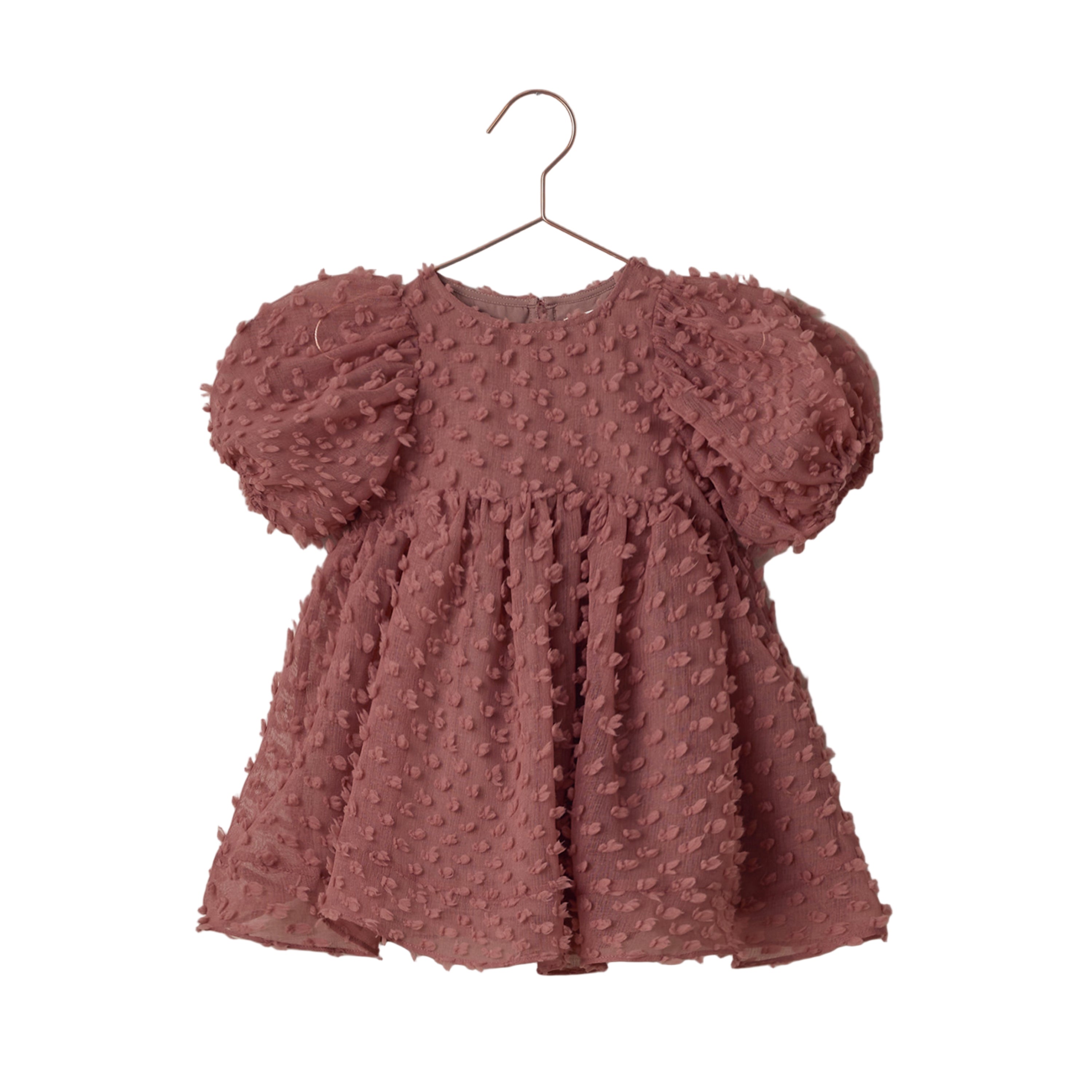 Luna Dress - Raspberry by Noralee – Pacifier Kids Boutique