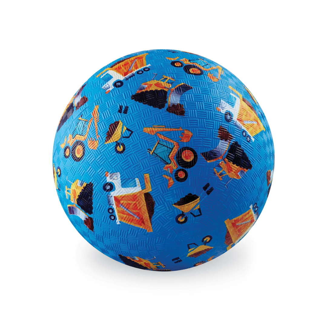 5" Playground Ball - Construction by Crocodile Creek – Pacifier Kids ...