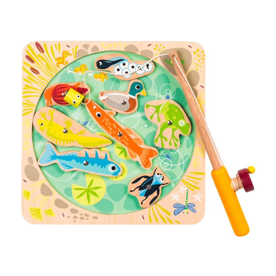 Pond Dipping Wooden Toy by Tender Leaf Toys – Pacifier Kids Boutique