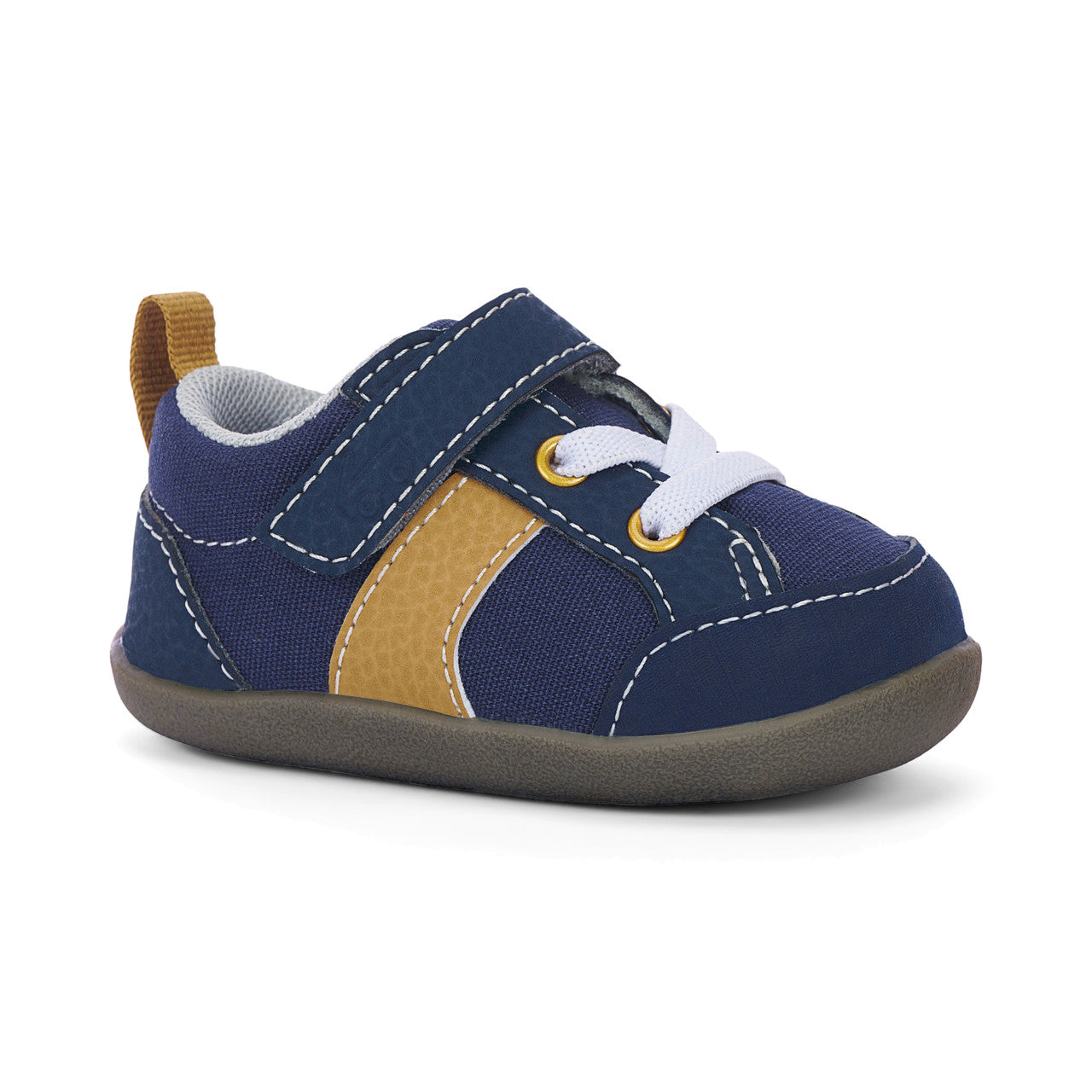 Connor First Walker Shoe - Navy by See Kai Run – Pacifier Kids Boutique