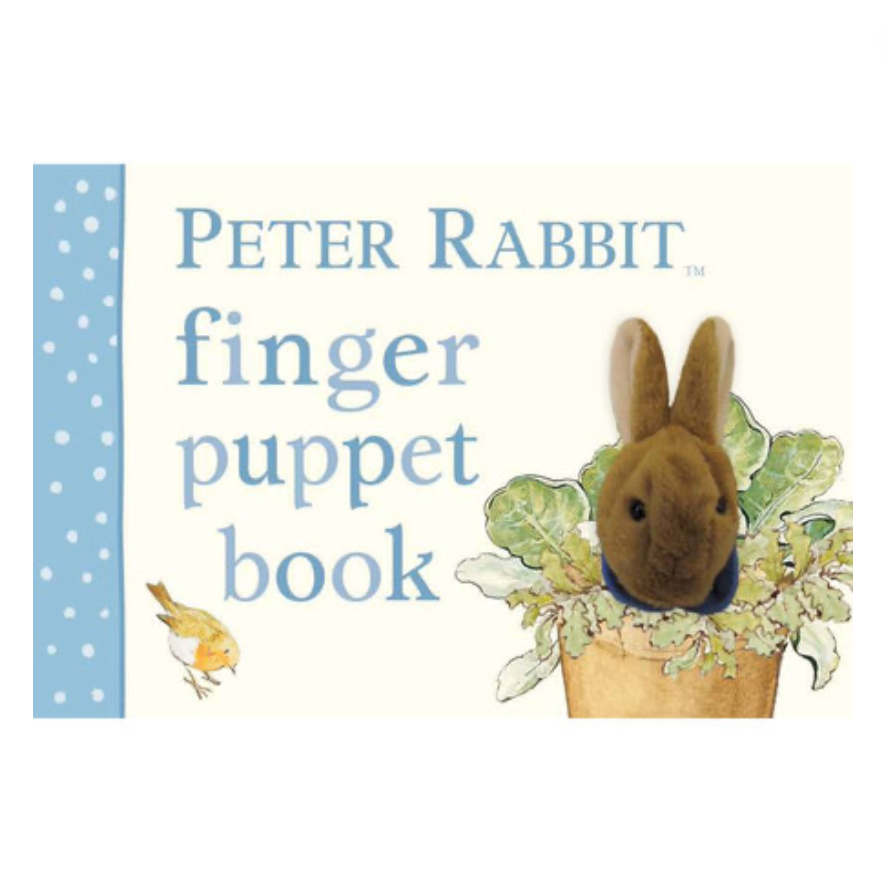 Peter Rabbit Finger Puppet Book - Board Book – Pacifier Kids Boutique