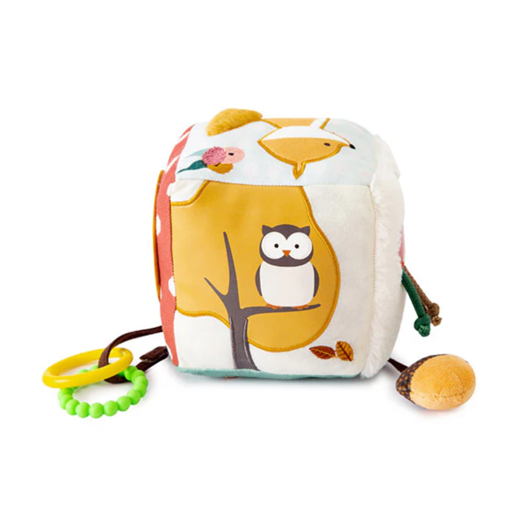 Soft Activity Cube - Forest by Little Big Friends – Pacifier Kids Boutique