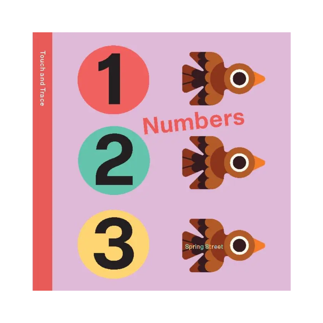 Spring Street Touch and Trace: Numbers - Board Book – Pacifier Kids ...