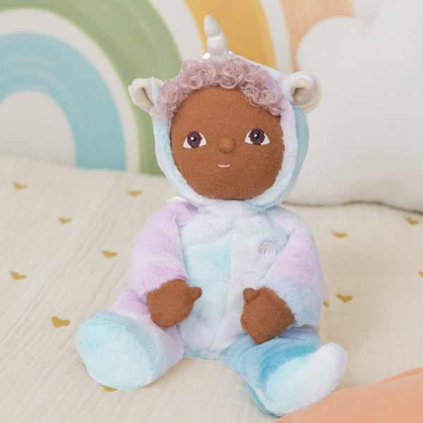 Dinky Dinkum Doll - Uli Unicorn (Rainbow) by Olli Ella – Pacifier Kids ...