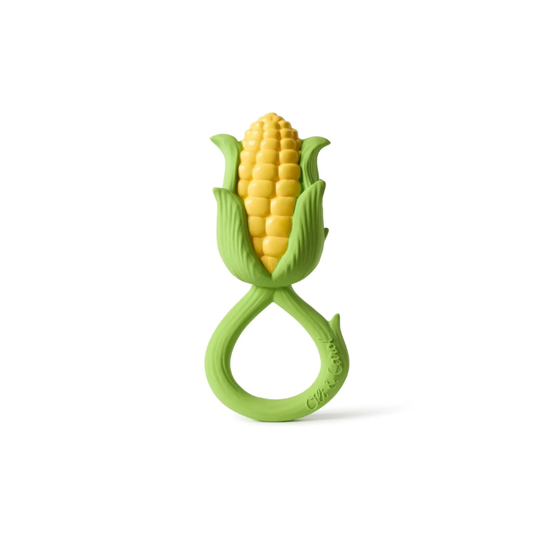Corn Rattle Toy by Oli & Carol – Pacifier Kids Boutique