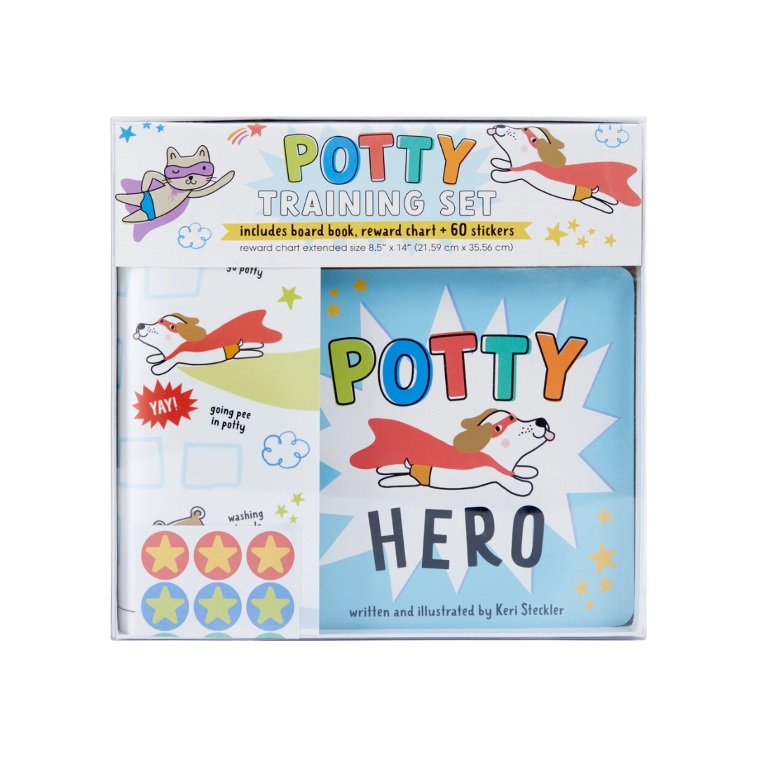 Potty Hero Board Book Set – Pacifier Kids Boutique