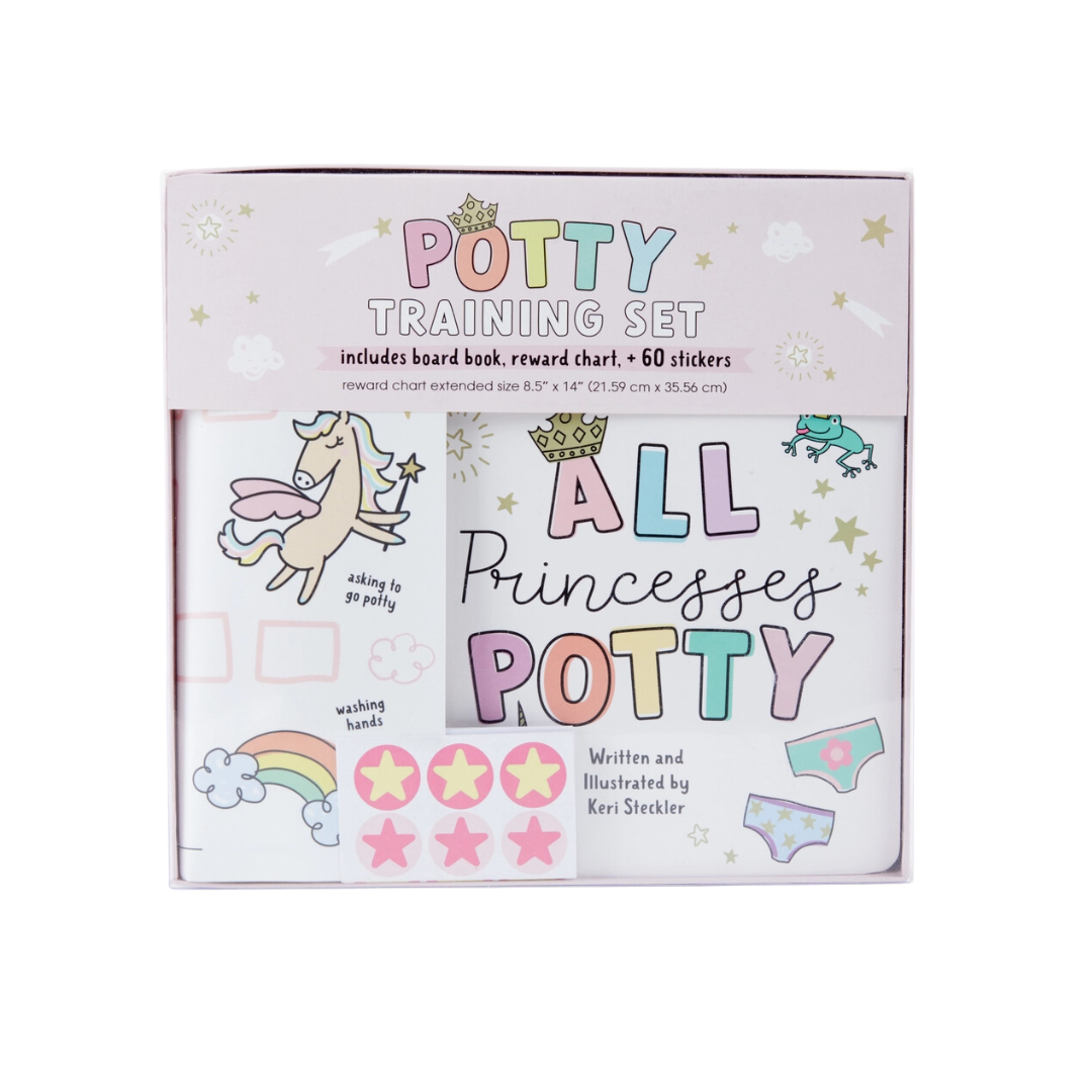 Potty Princess Board Book Set – Pacifier Kids Boutique