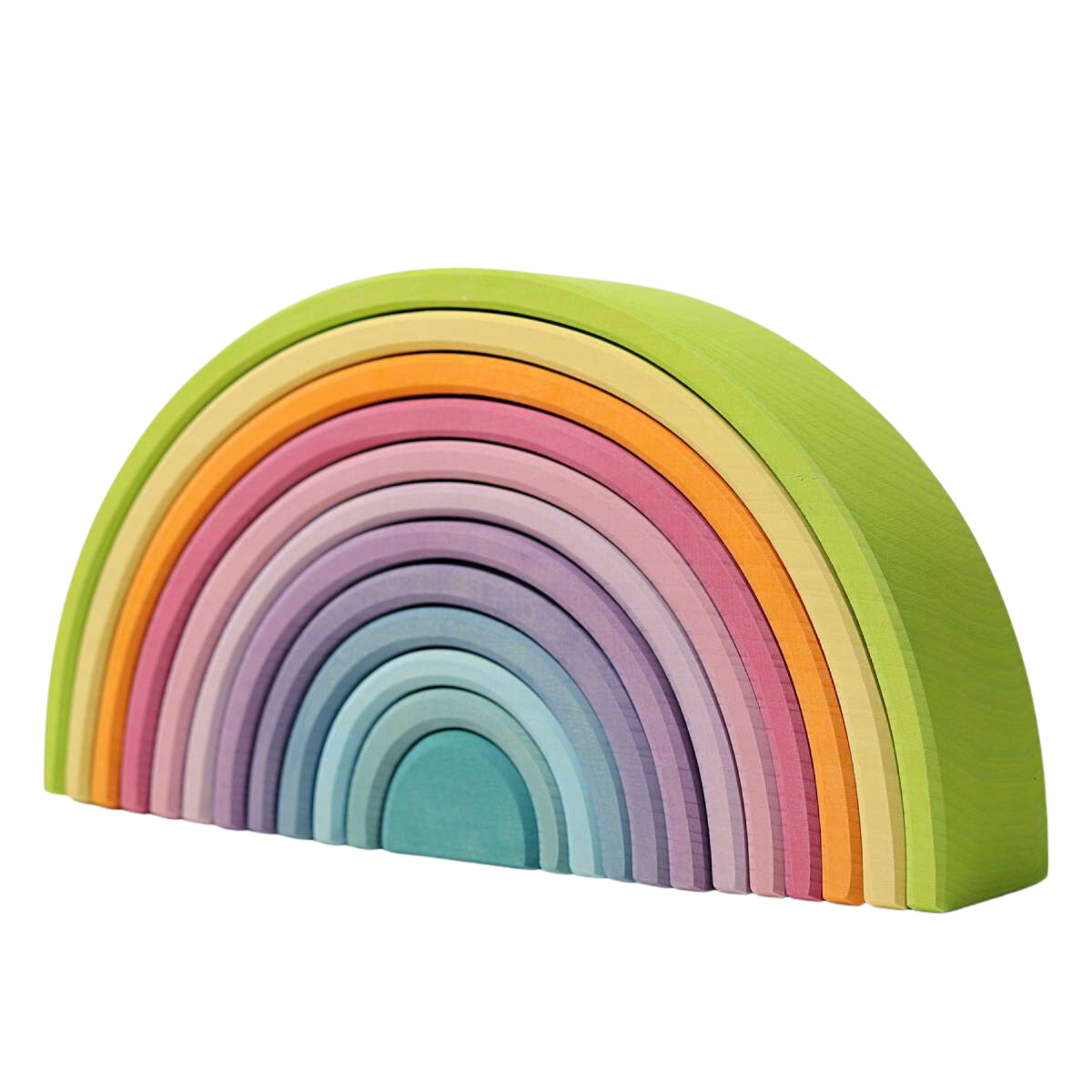 Large Rainbow - Pastel by Grimm's – Pacifier Kids Boutique