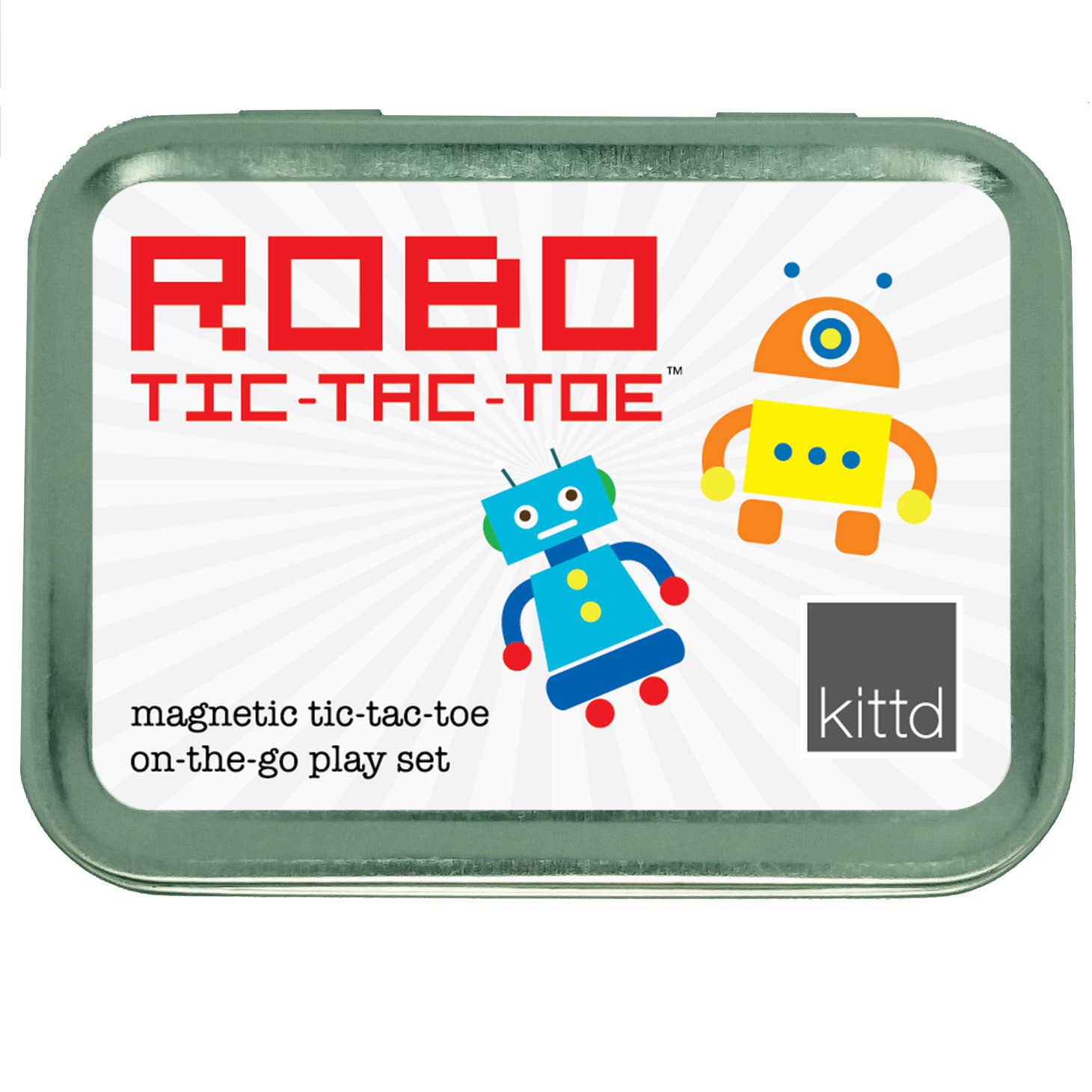 Robo Tic-Tac-Toe On-The-Go Kids Travel Game Play Set by kittd ...
