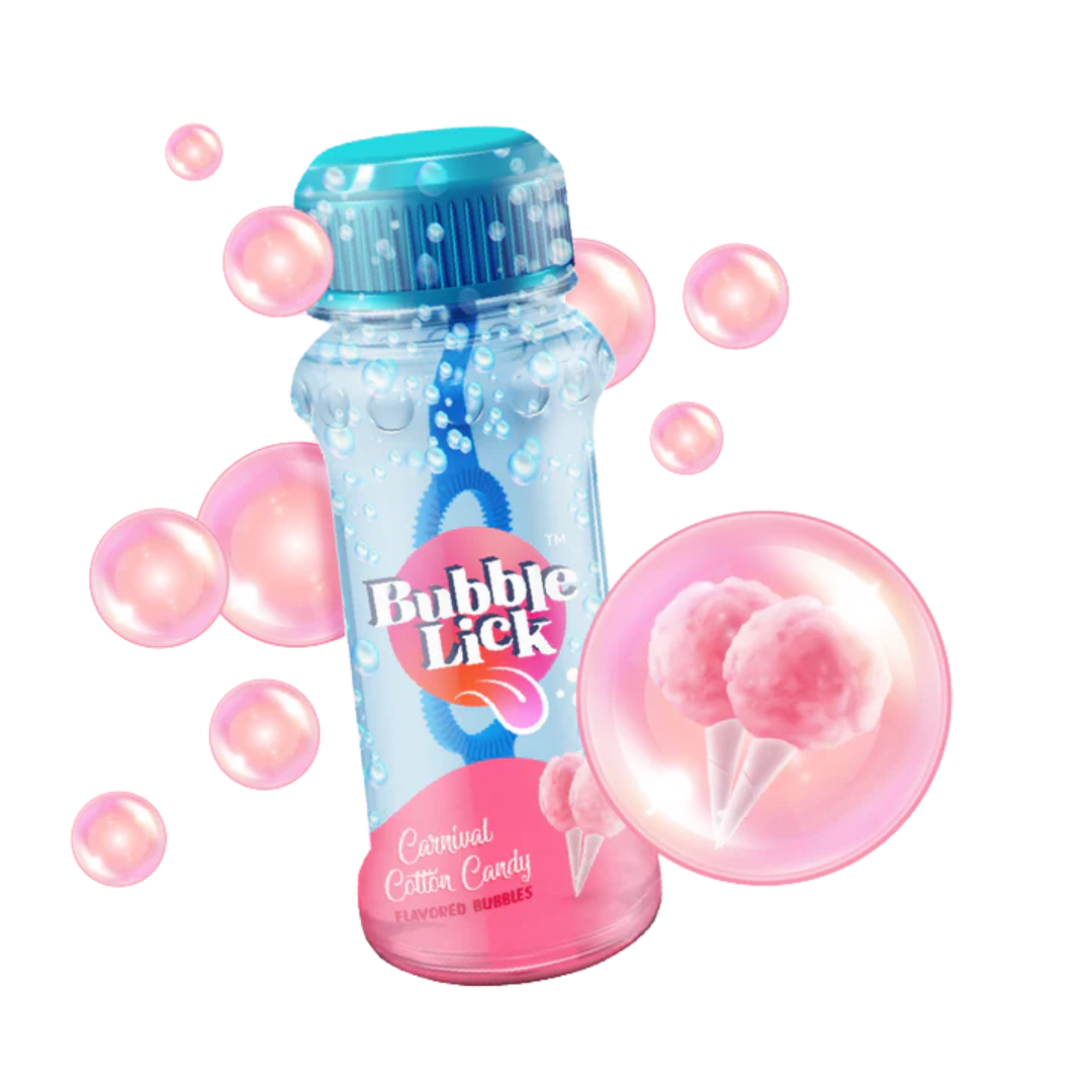 Bubblelick Cotton Candy Bubbles by Toysmith – Pacifier Kids Boutique