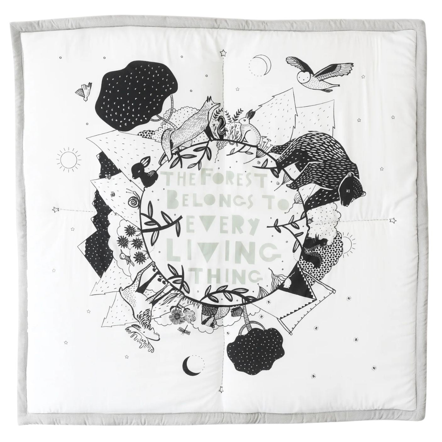 Organic Forest Playmat by Wee Gallery – Pacifier Kids Boutique
