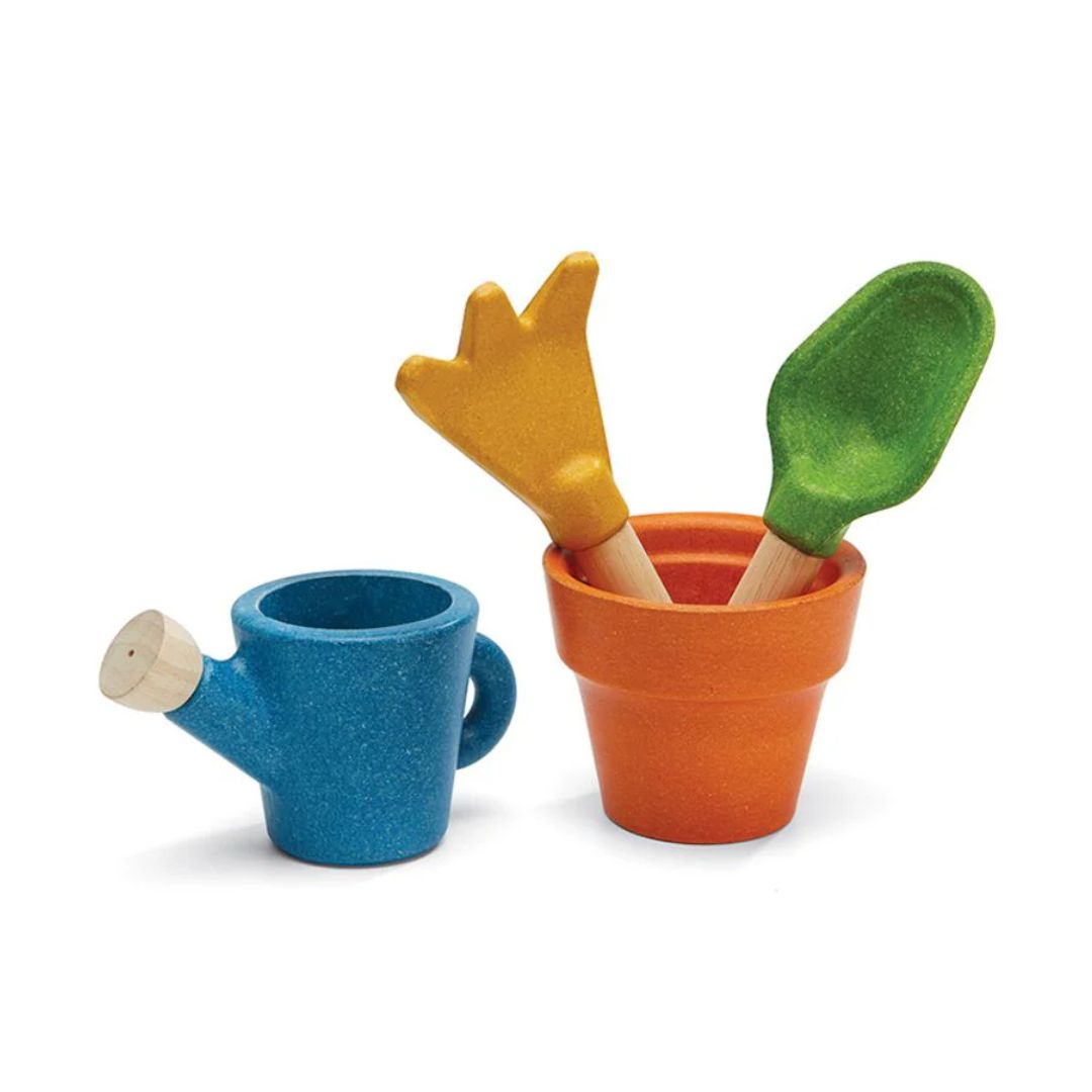 Gardening Set by Plan Toys – Pacifier Kids Boutique