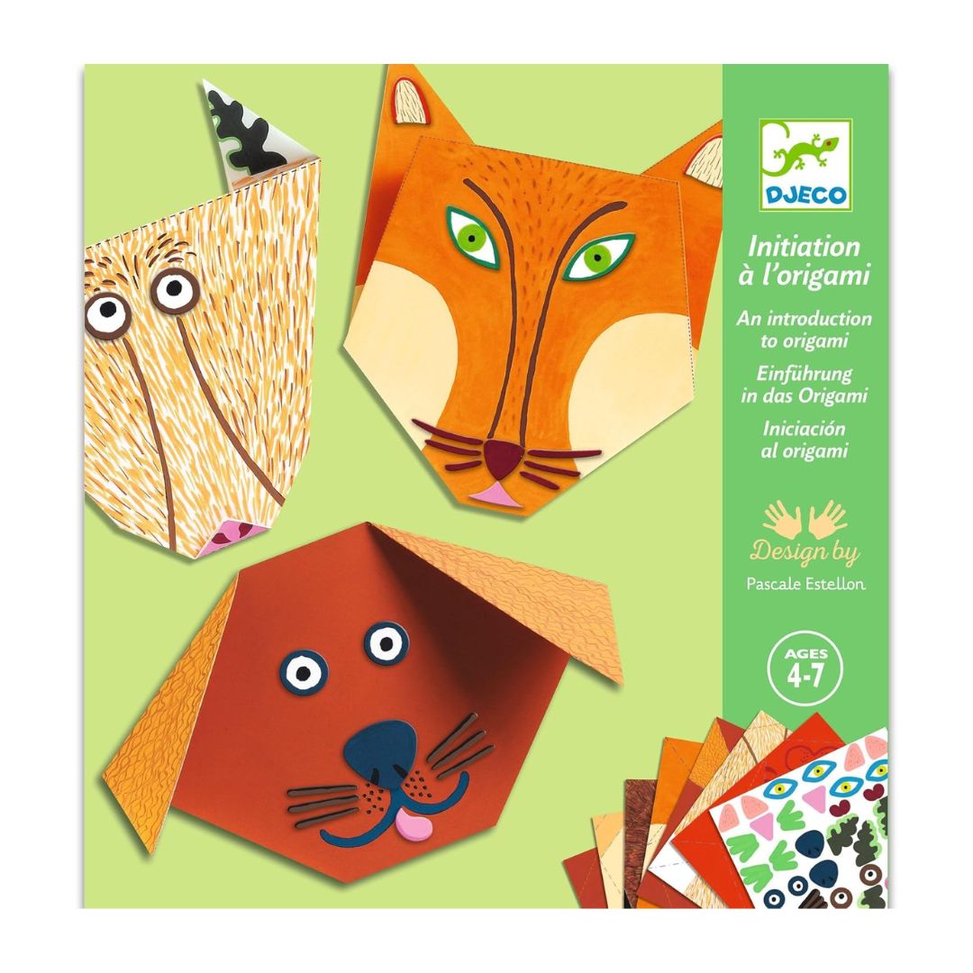 Origami Paper Craft Kit - Animals by Djeco – Pacifier Kids Boutique