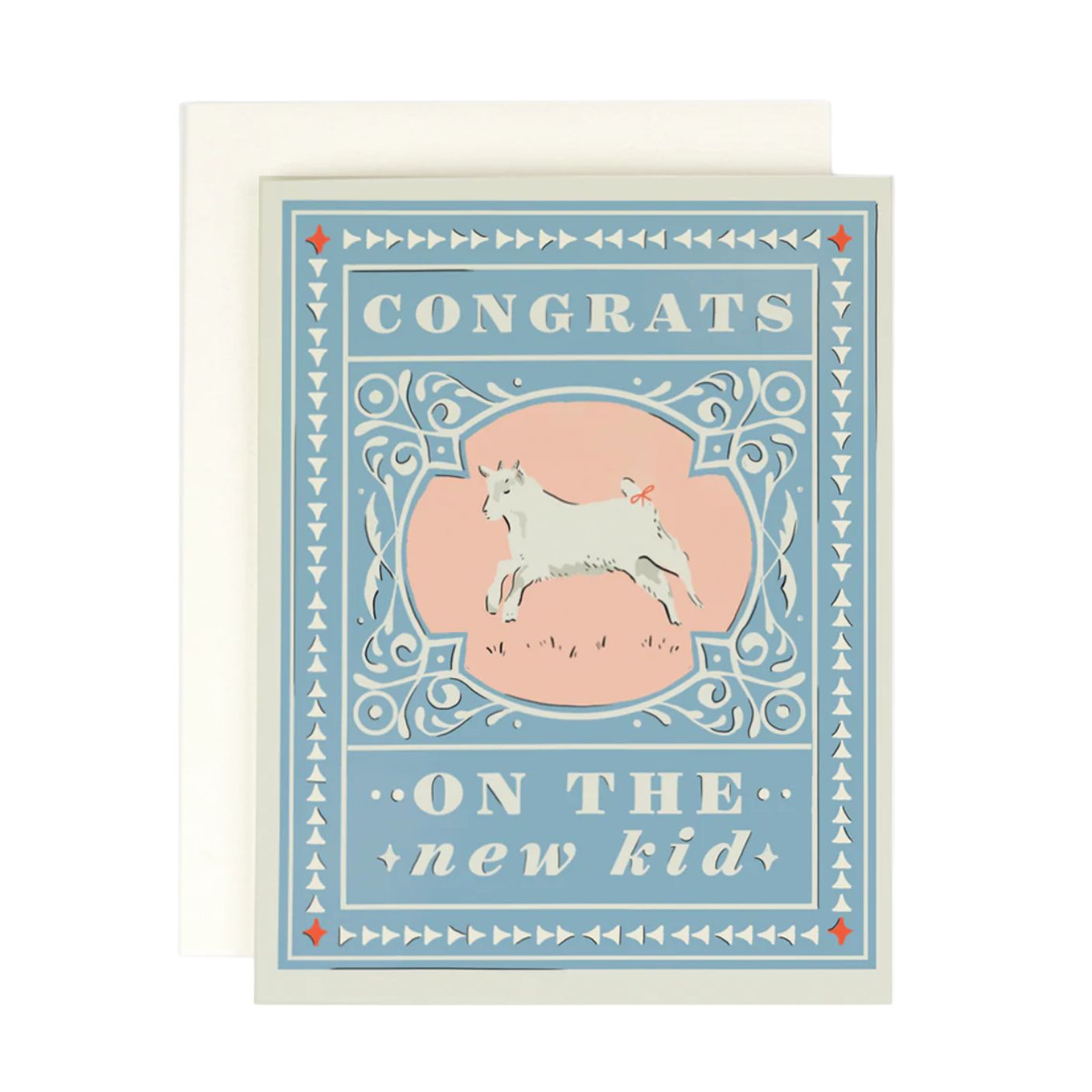 Congrats On the New Kid Baby Card by Amy Heitman – Pacifier Kids Boutique