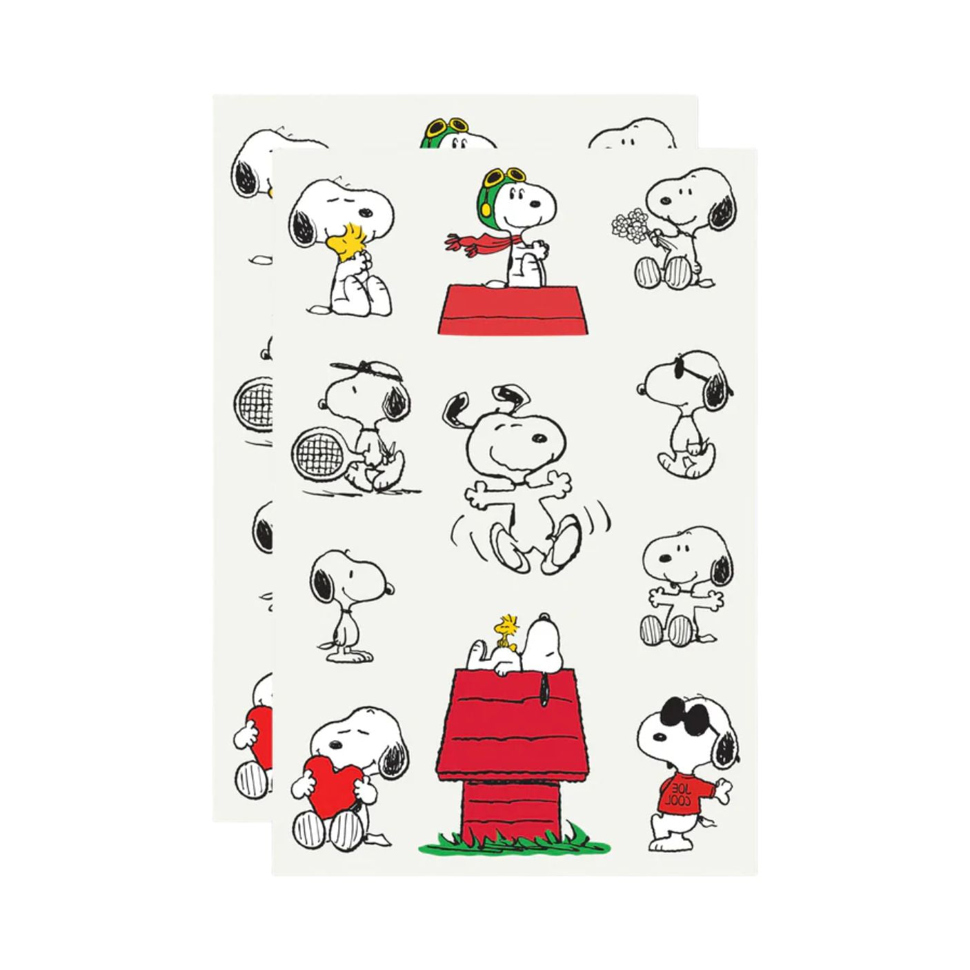 Snoopy Tattoo Sheets - Set of 2 by Tattly – Pacifier Kids Boutique
