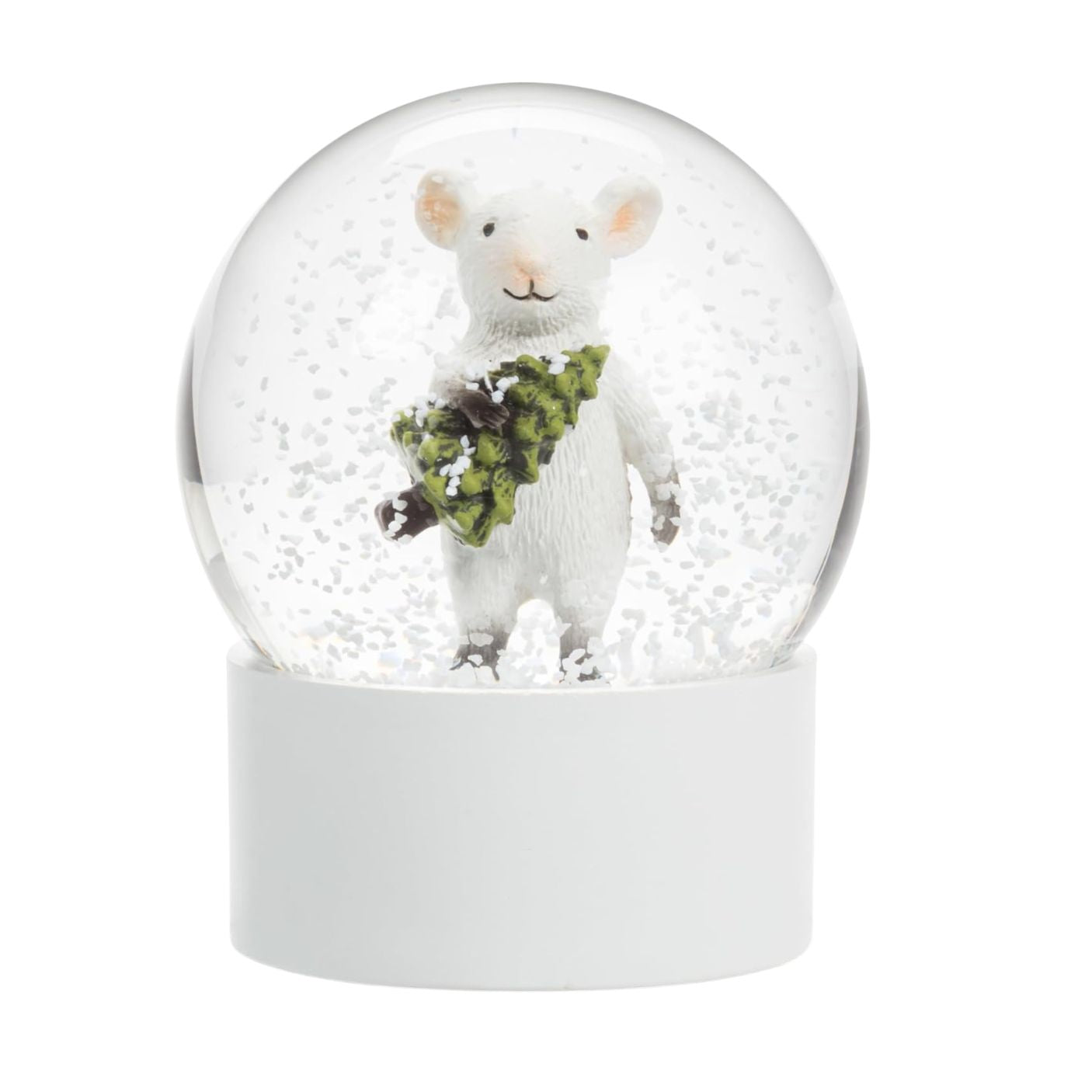Mouse with Tree Snow Globe by Abbott – Pacifier Kids Boutique