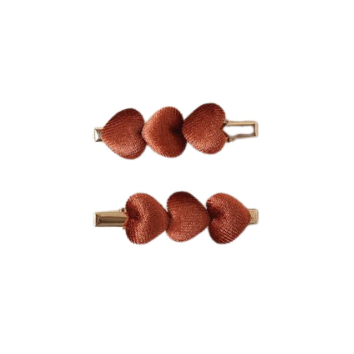 Velvet Heart Clips - Red by Noralee – Pacifier Kids Boutique