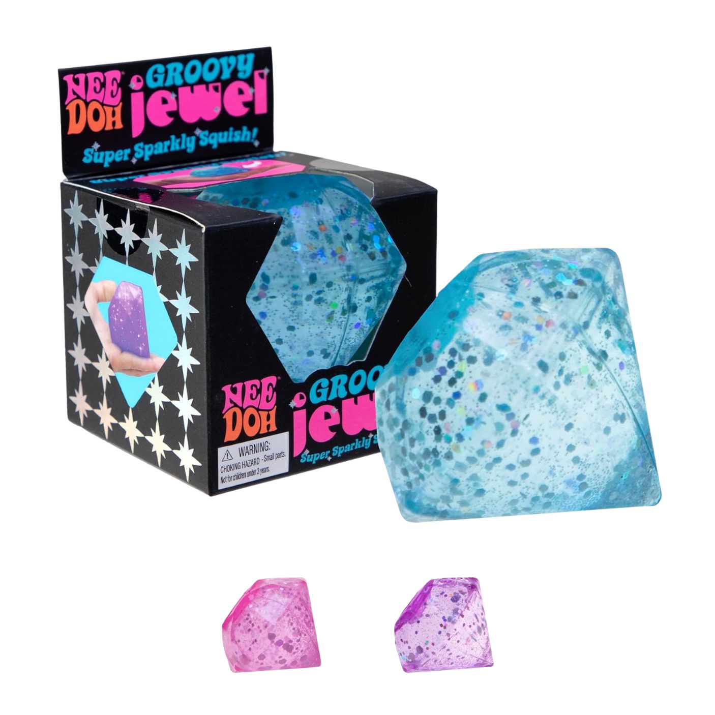 NeeDoh Groovy Jewel (1 Unit Assorted) by Schylling – Pacifier Kids Boutique