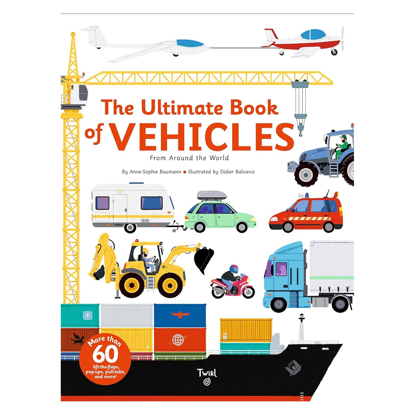 Ultimate Book Of Vehicles - Hardcover – Pacifier Kids Boutique