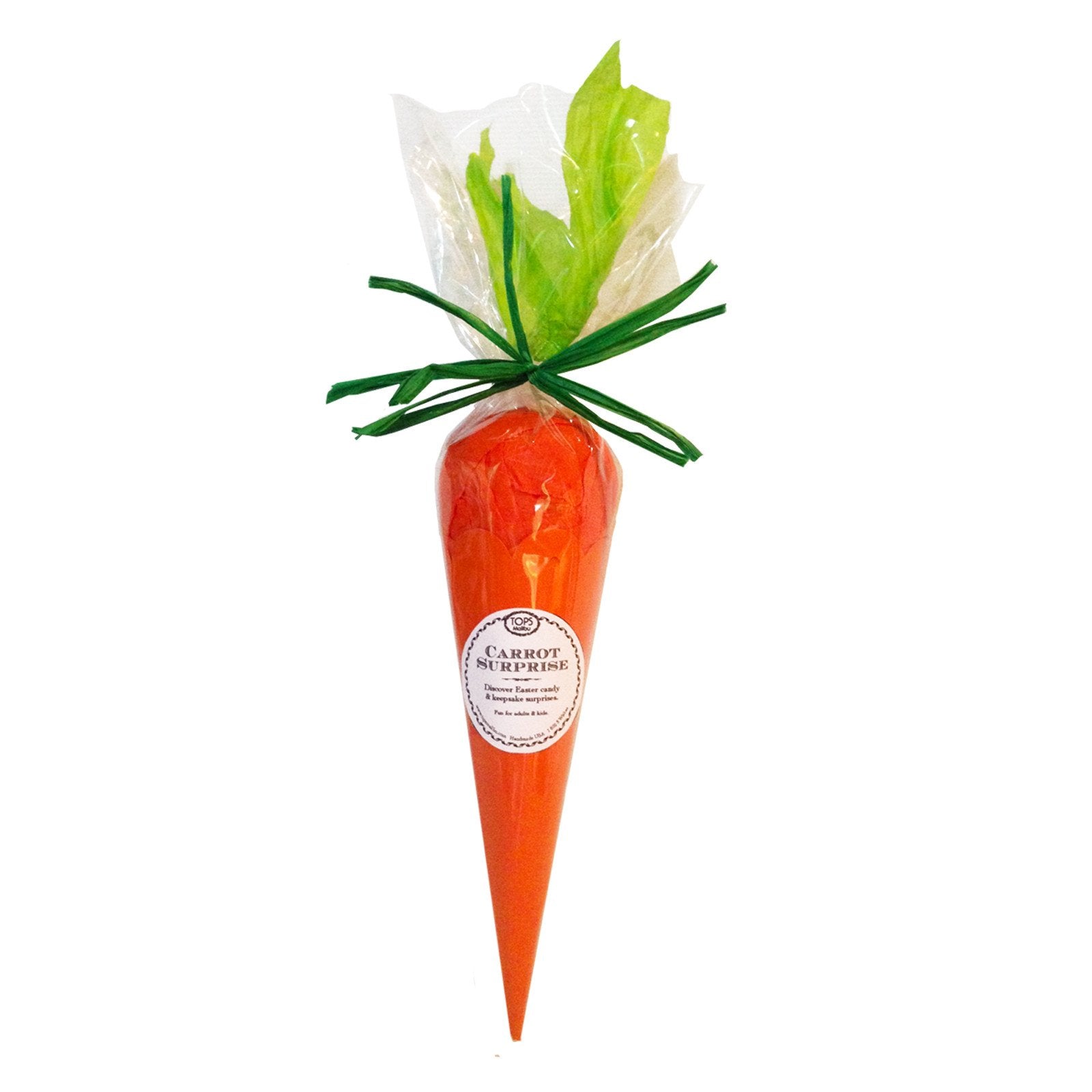 Carrot Surprise Cone - 8 Inch by TOPS Malibu – Pacifier Kids Boutique
