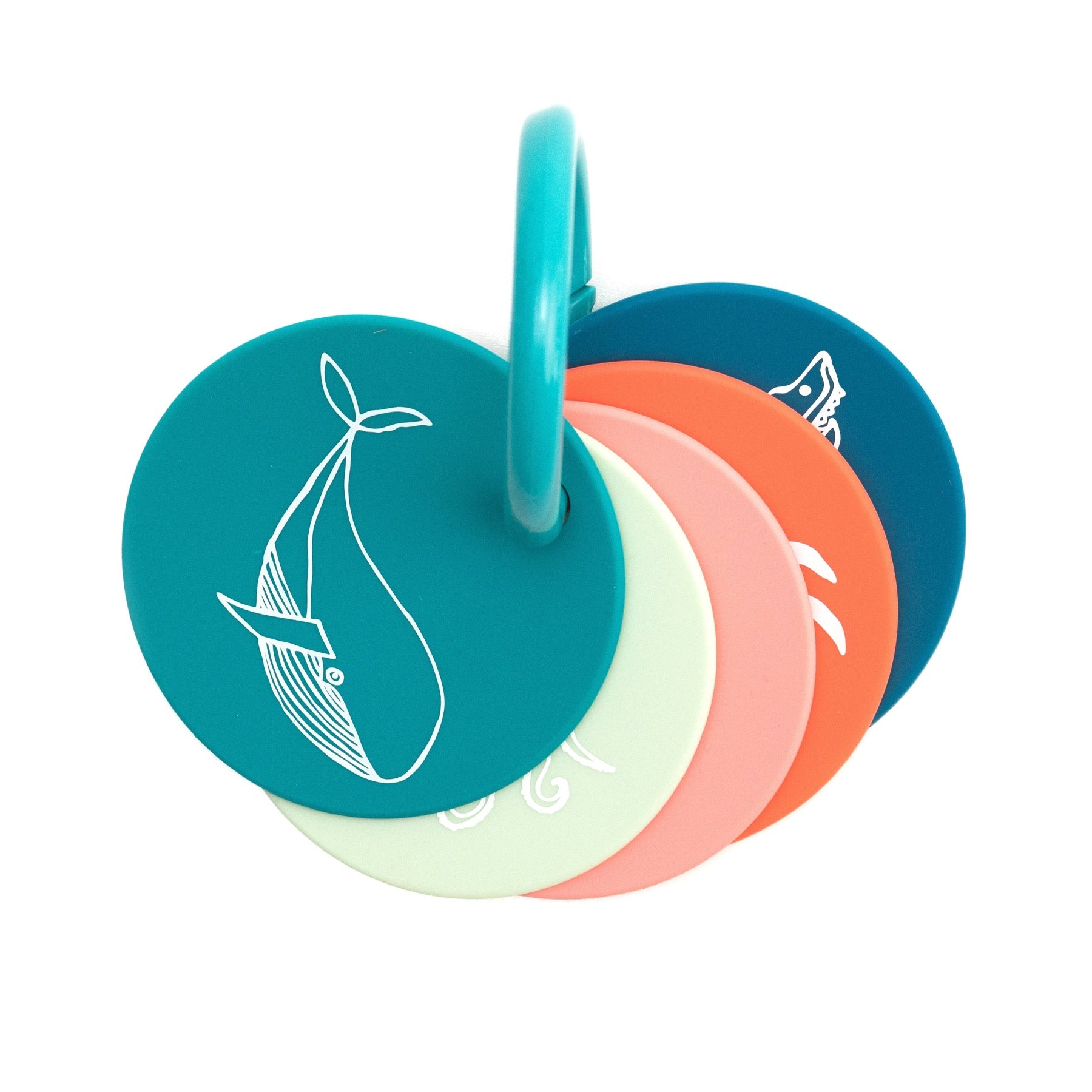 Silicone Teething Flashcards - Under the Sea – Pacifier Kids Boutique