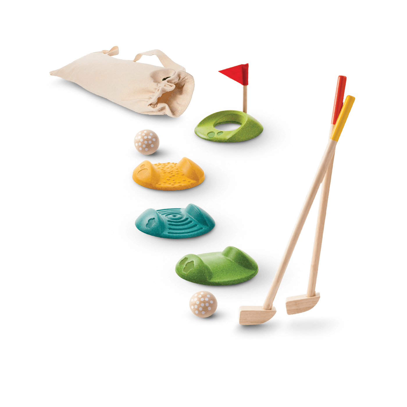 Mini Golf - Full Set by Plan Toys – Pacifier Kids Boutique