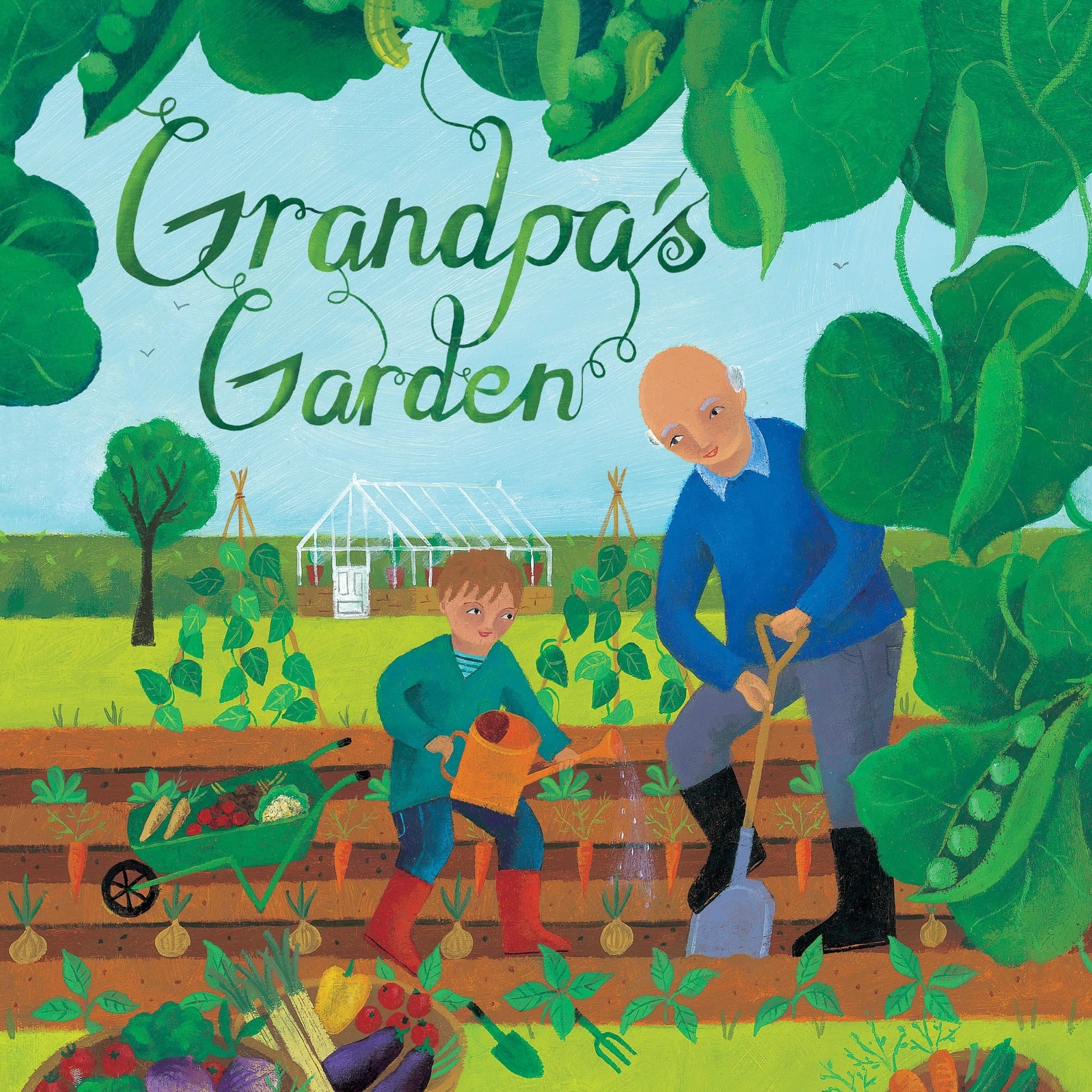 Grandpa's Garden - Paperback – Pacifier Kids Boutique