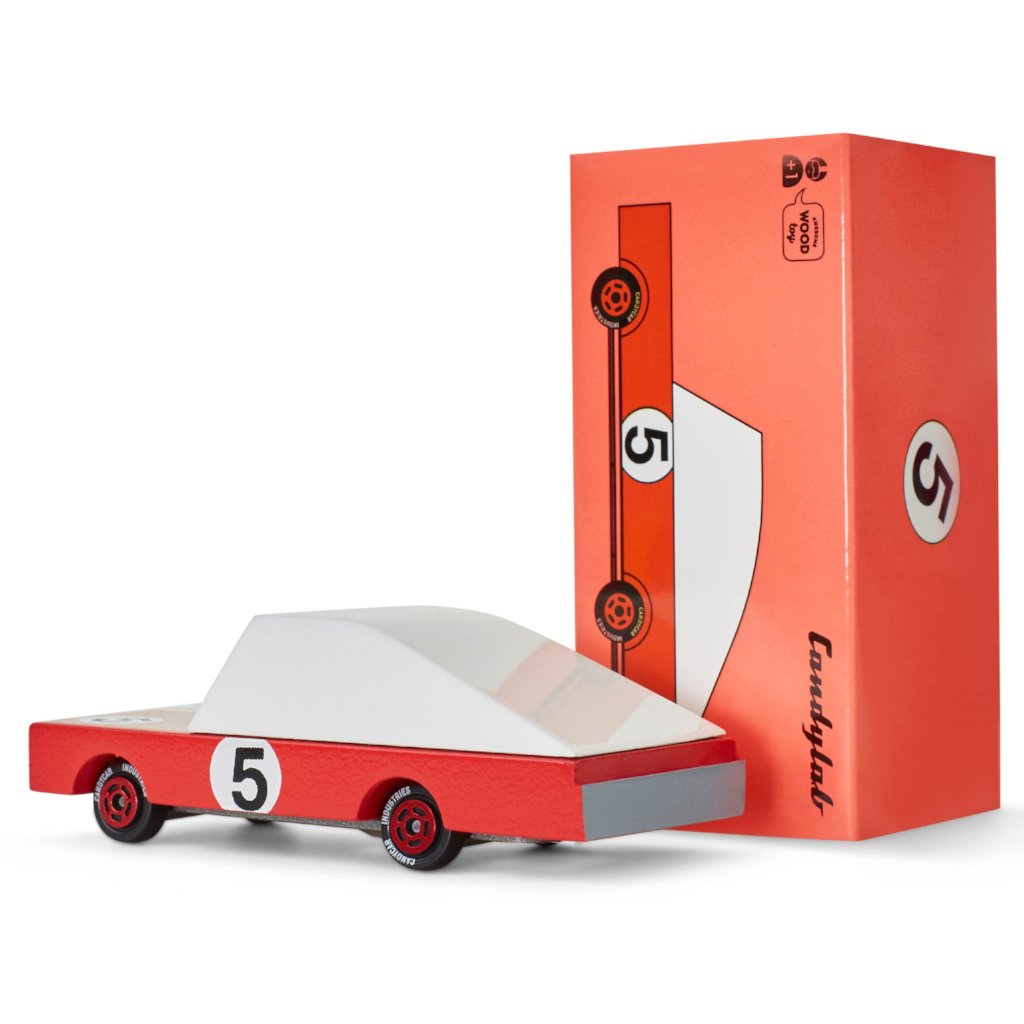 Red Racer #5 Candycar by Candylab Toys – Pacifier Kids Boutique