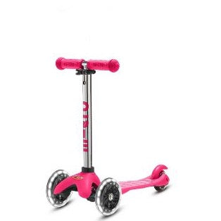 Mini Deluxe LED Scooter - Pink by Micro Kickboard – Pacifier Kids Boutique