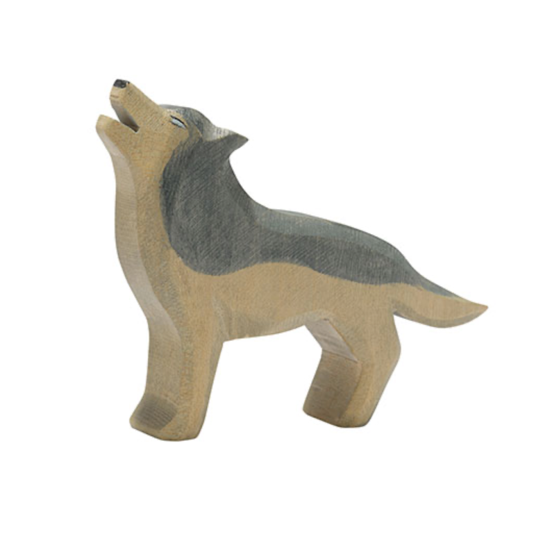 Wolf Howling by Ostheimer Wooden Toys – Pacifier Kids Boutique