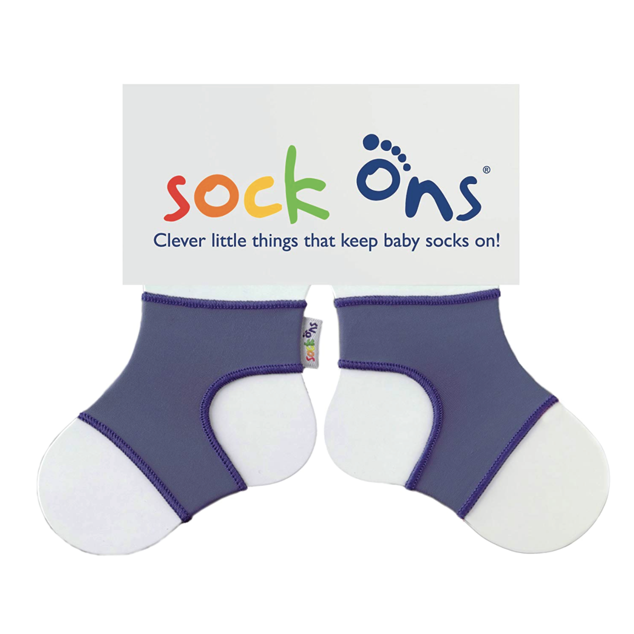 Sock Ons - Blueberry – Pacifier Kids Boutique