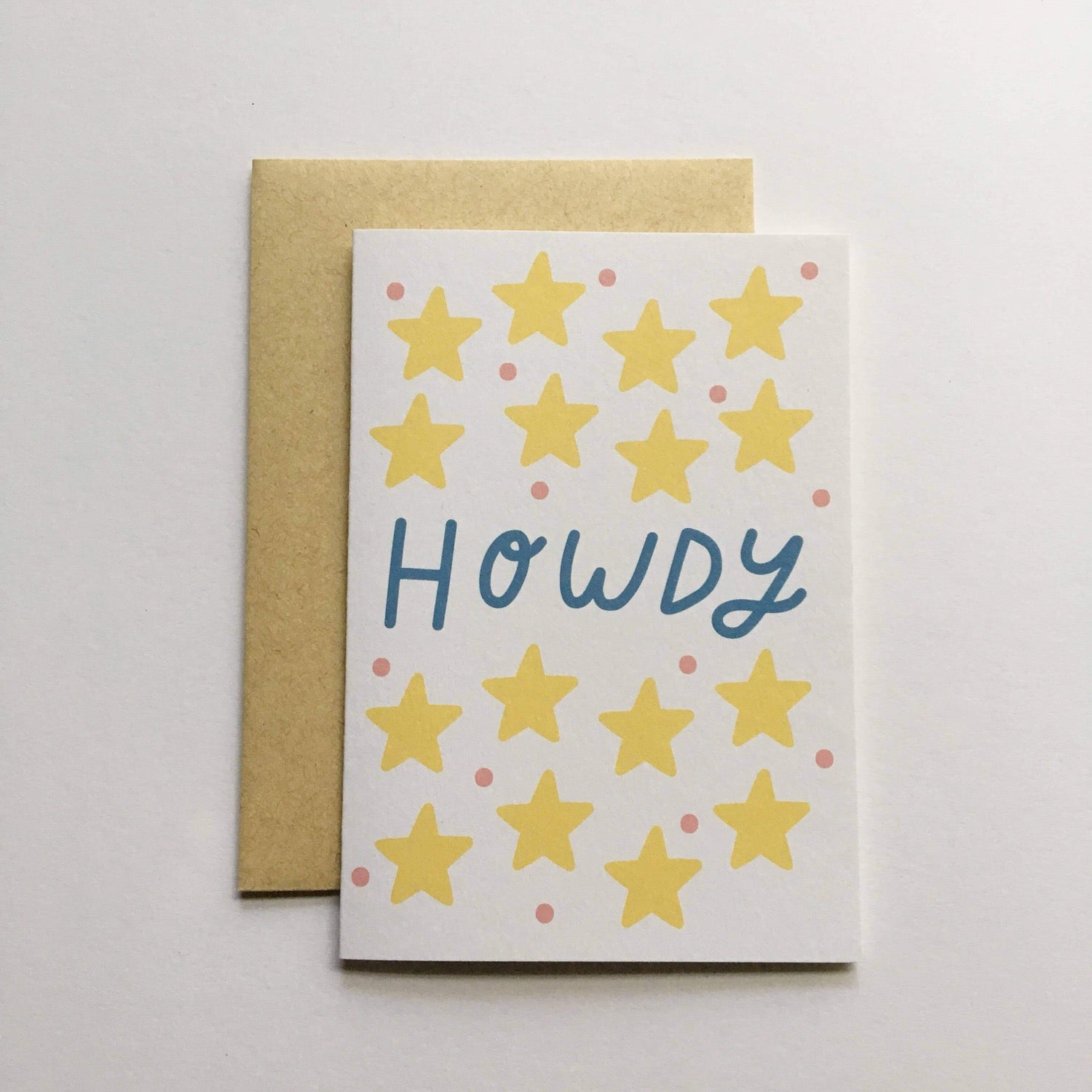 Howdy Card by Allie Biddle – Pacifier Kids Boutique